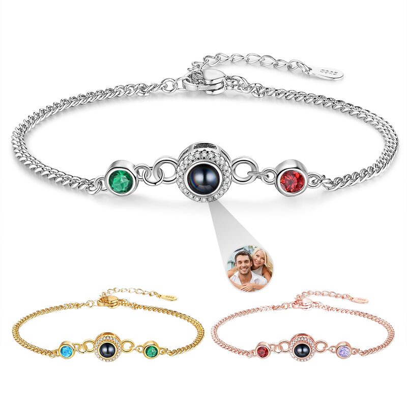 Photo Bracelet with Hidden Picture | bracelet with image inside